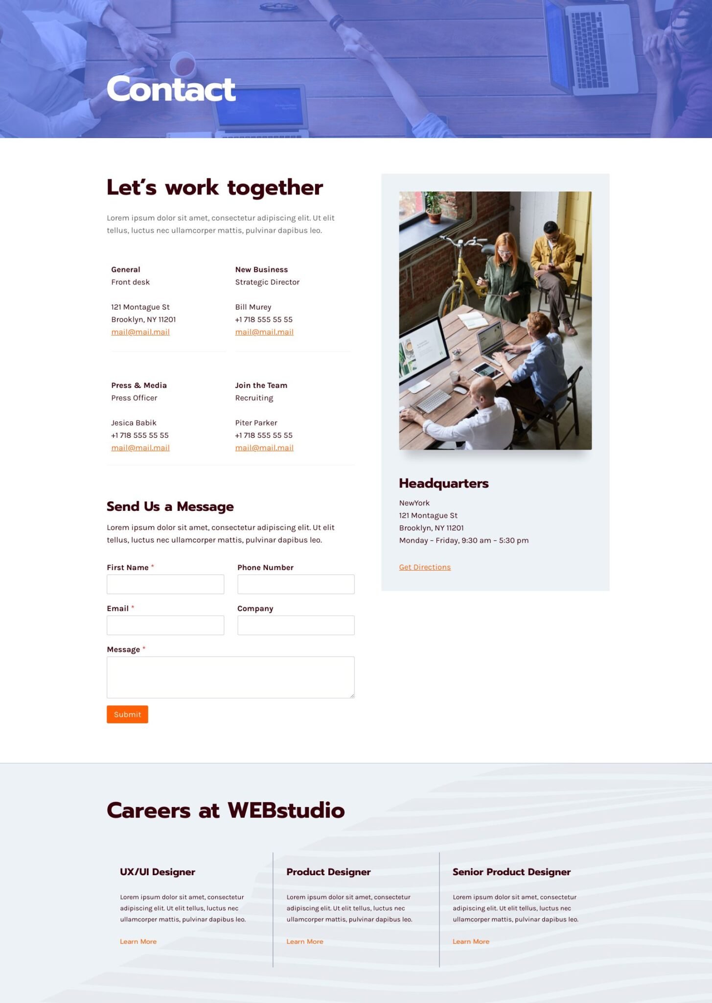 Contact - WebForge